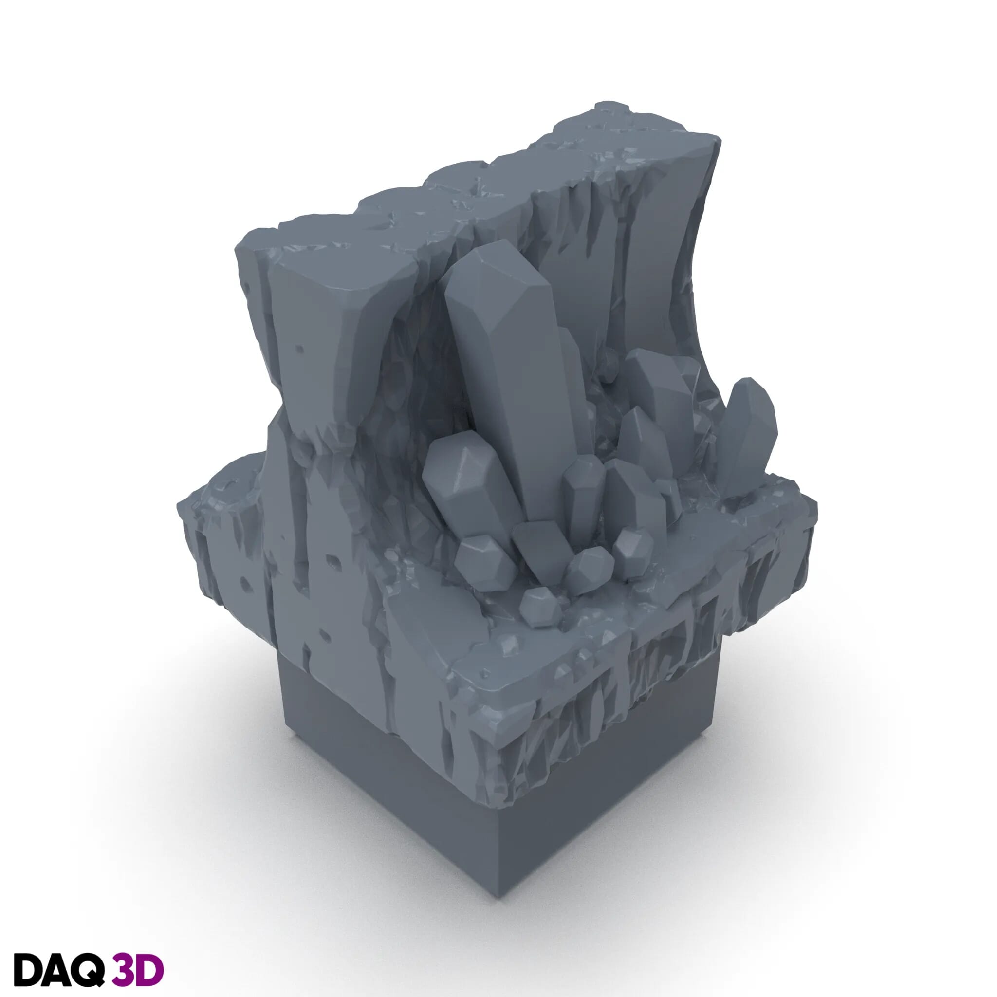 LC-040-Crystal Wall 2 – DAQ 3D