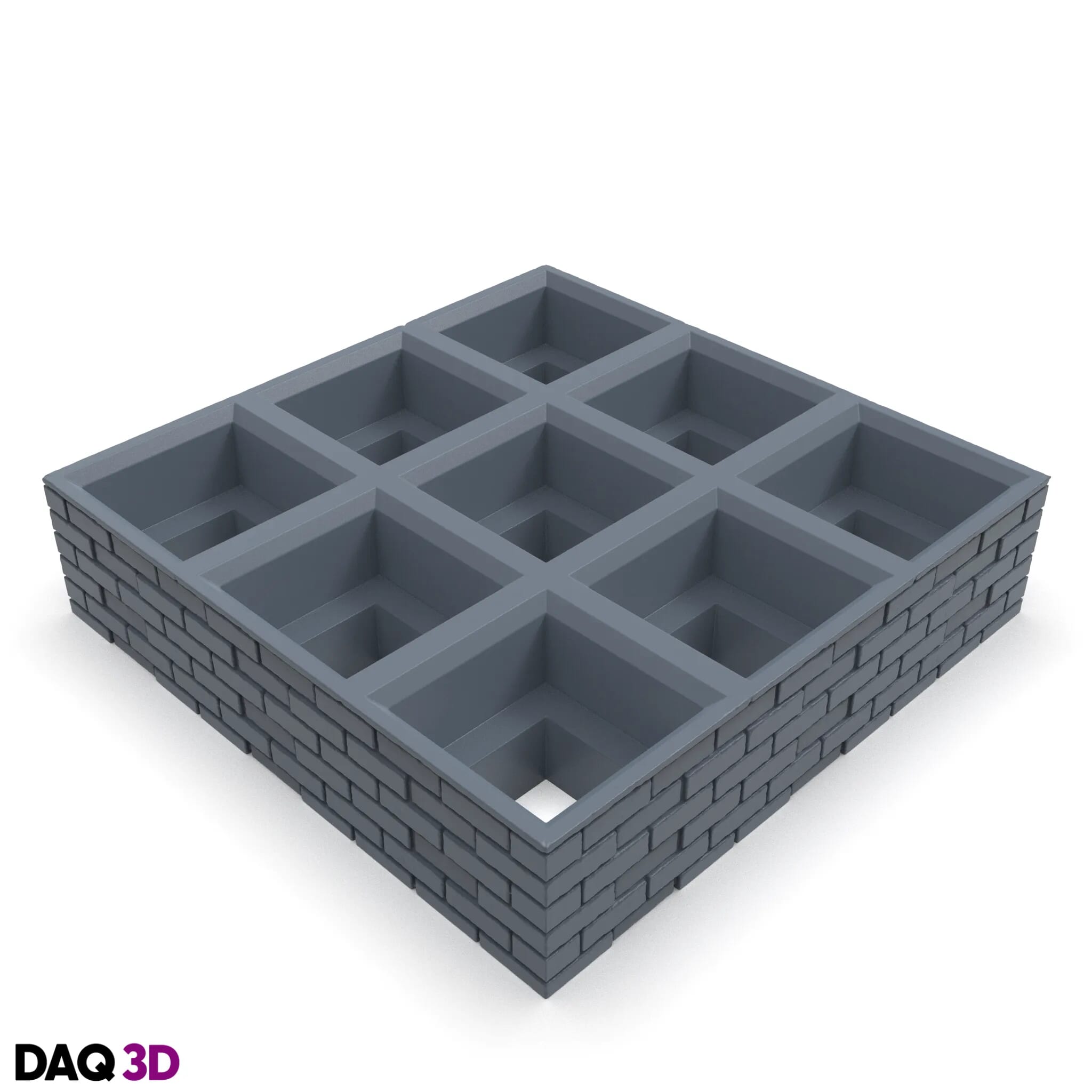 TS-Level Grid 3X3 – DAQ 3D