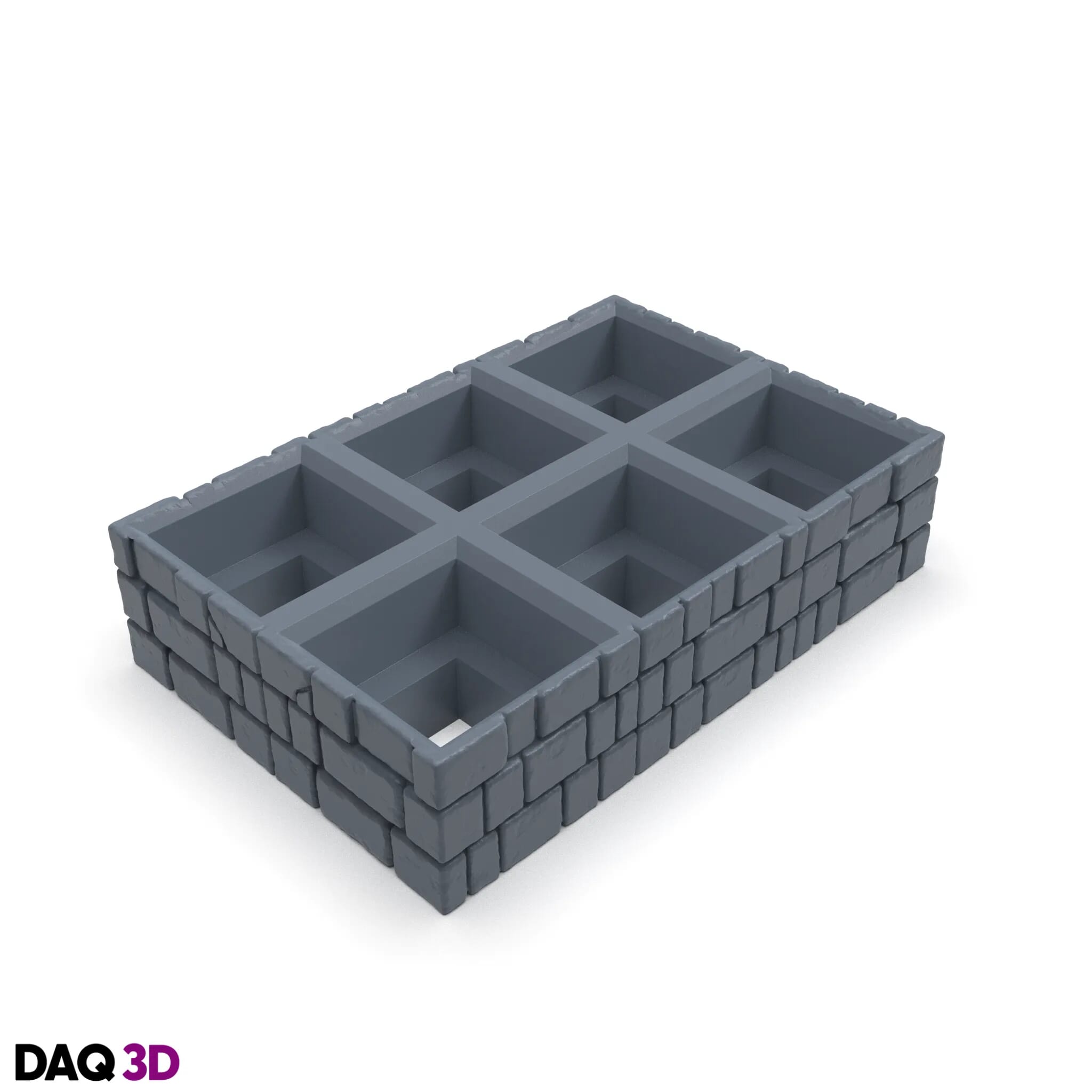 UD-096-Level Grid 2X3 – DAQ 3D